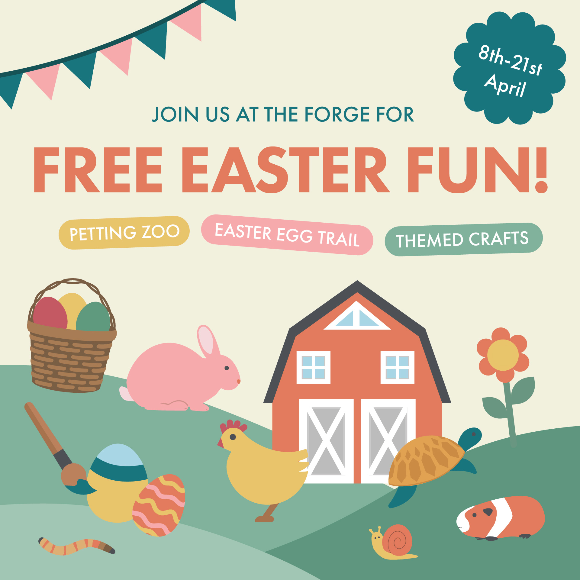 Free Easter fun is coming to The Forge this school holiday! | The Forge ...